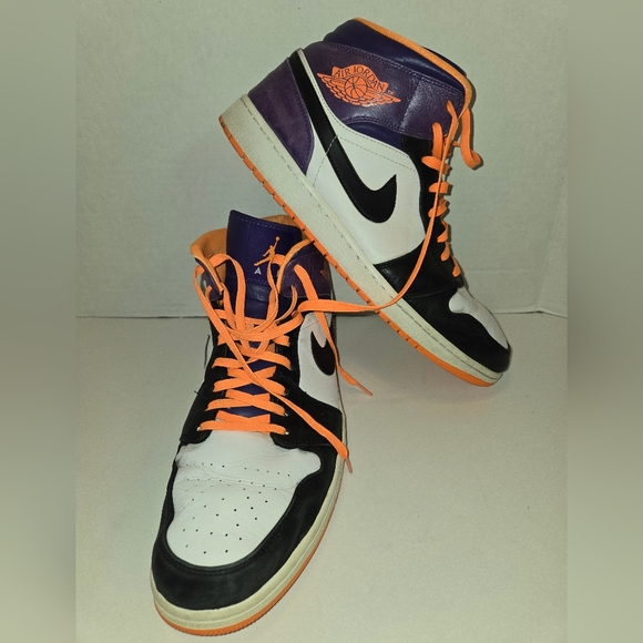 Jordan | Shoes | Men 23 Nike Air Jordan 1 Mid Phoenix Suns Basketball ...
